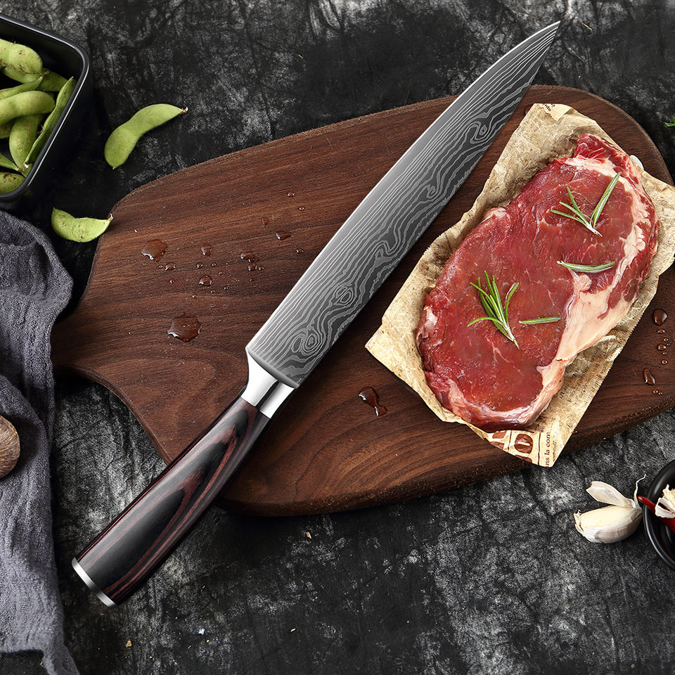 XITUO Kitchen Knife Set - Premium 8 Inch Chef Santoku