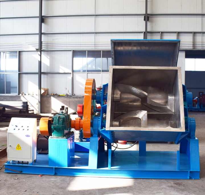 stainless steel sigma blade screw extrude hydraulic open lid kneader ...