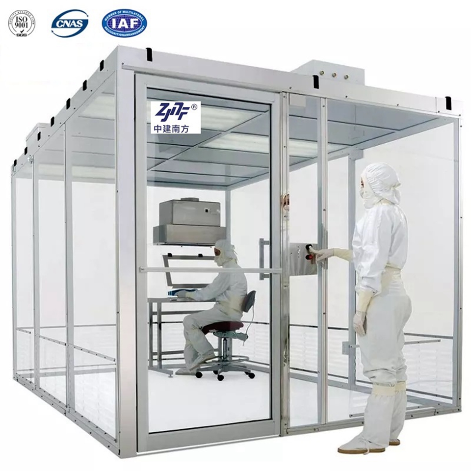 ISO 5 6 7 8 Class 5 6 7 8 Dust-free modular cleanroom, prefabricated ...