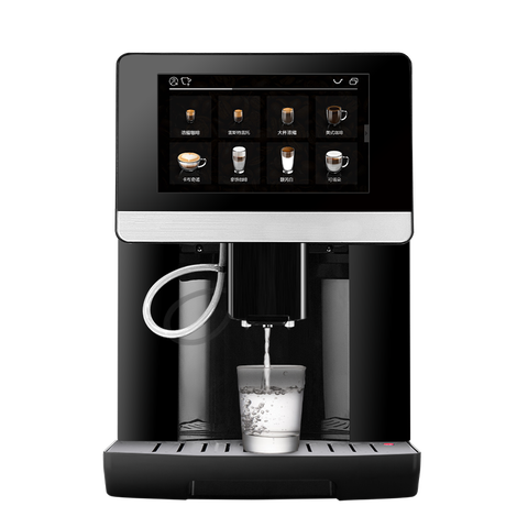 Professional Commercial Automatic Espresso Machine With Grinder & 19 ...