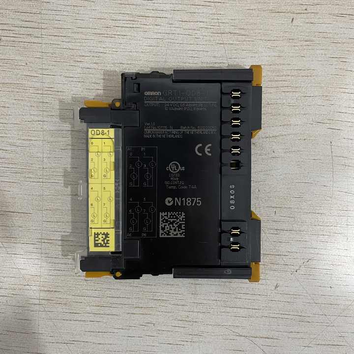 GRT1-OD8-1 8-Channel Output Module, DIN Rail Mount, PLC Control System ...