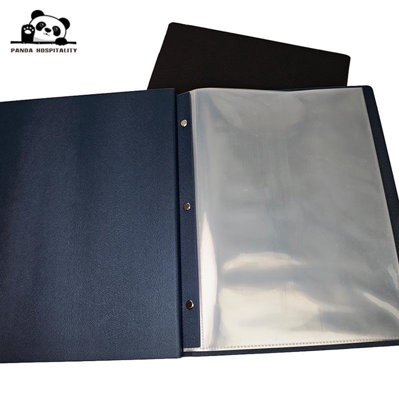 Wholesale Customized Transparent Folders Inner Hiding Screw Binding ...