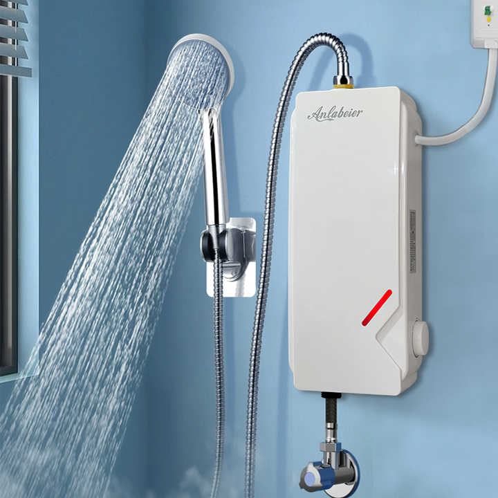 Instant Electric Shower Water Heater - SS304 Stainless Steel