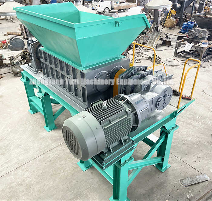 Dead Animal Body Shredding Pig Carcasses Shredder Dual Shaft Waste Dead ...