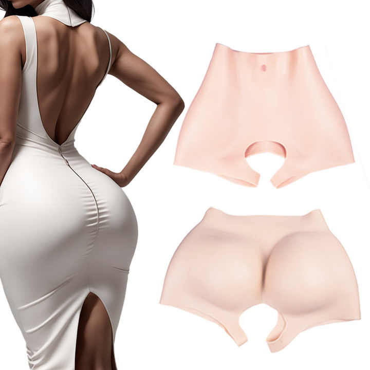 Silicone Butt-Enhancing Pants - Soft, Comfortable Simulation