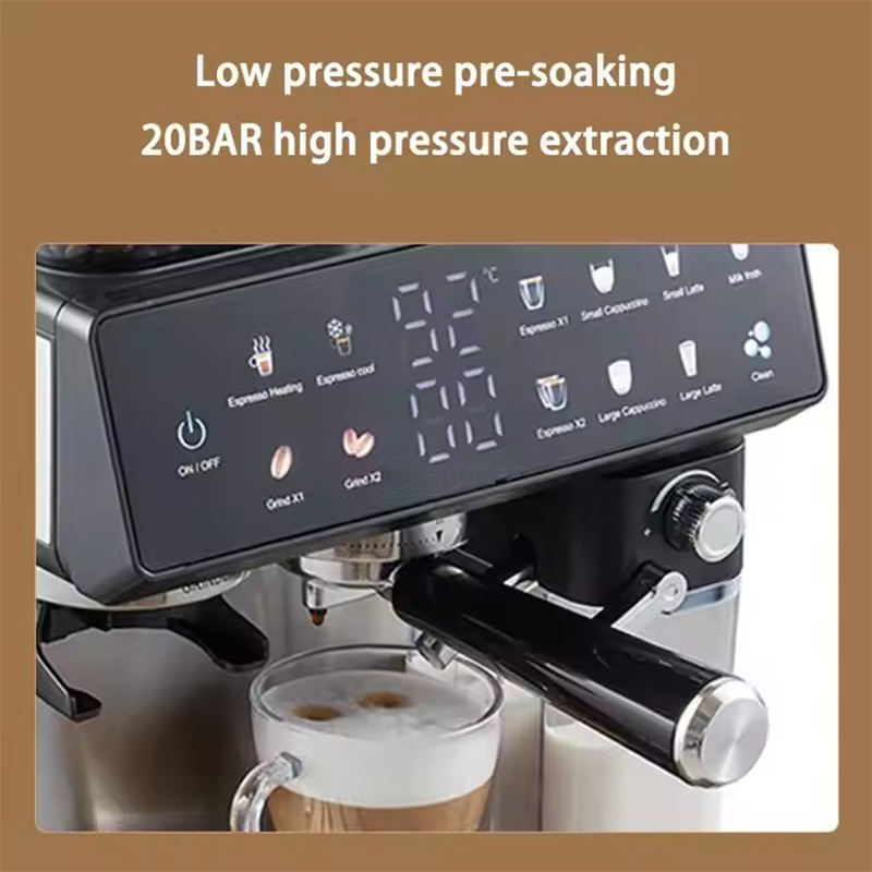 WiFi-enabled Coffee Machine 20Bar IoT Espresso Maker with App Control ...