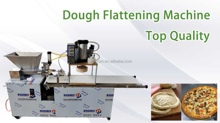 Hydraulic Flatten Machines Efficient Dough Roller Electric Pizza ...