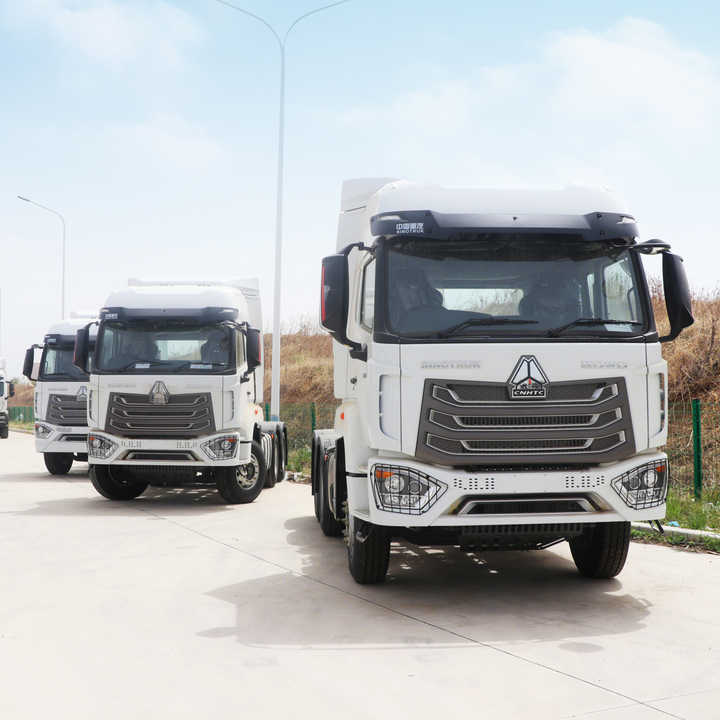 In Stock New Truck Low Price HOWO N7 6x4 380HP Euro 5 Auto Tractor ...