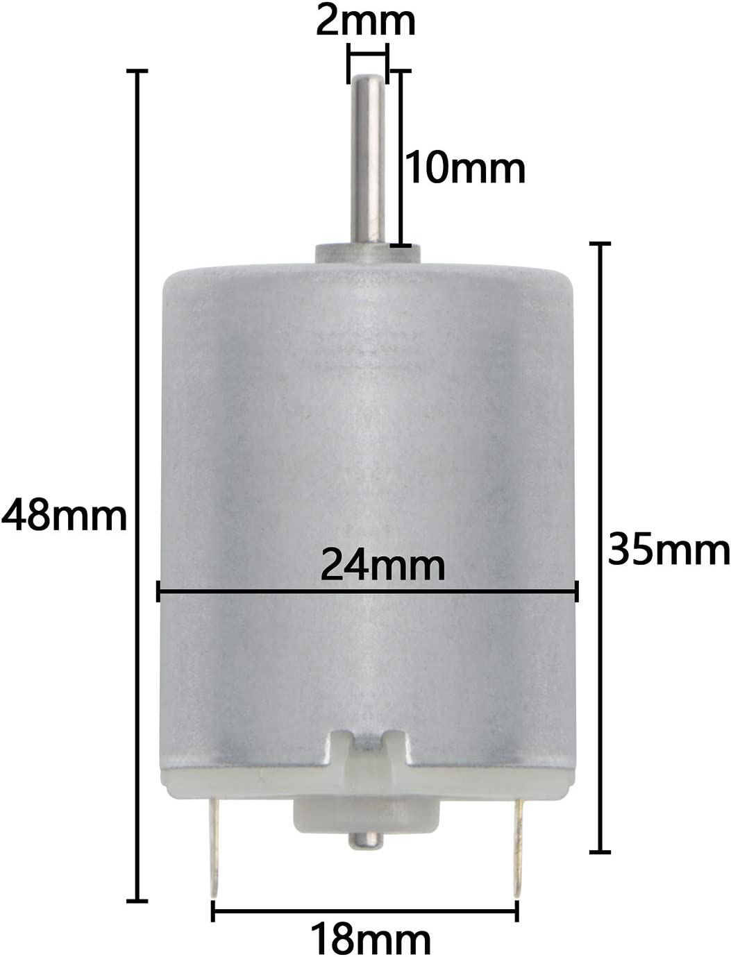 Động Cơ Dc 3v-12v 280 Động Cơ Siêu Nhỏ 42x24 Mm Cho Mô Hình Thuyền Điề ...