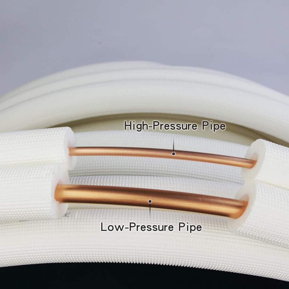 Pu Song Electric Air Conditioning Fitting Insulated Copper Pipe Kit ...