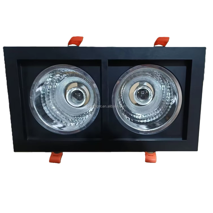 Double Head E27 Housing Led Bulb Corn Par30 Light Fitting square ...