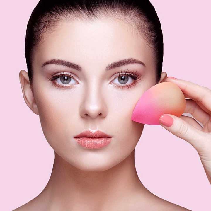 High Quality Gradient Color Beauty Sponge Soft Fine Texture Beauty Egg ...