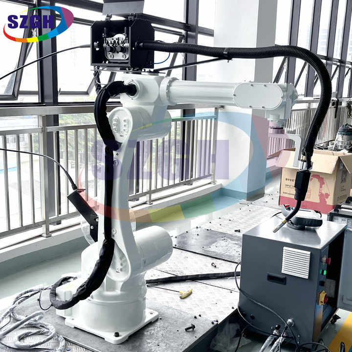 SZGH Auto Industrial Robotic Arm 10kg Payload Construction Robot 1510mm ...