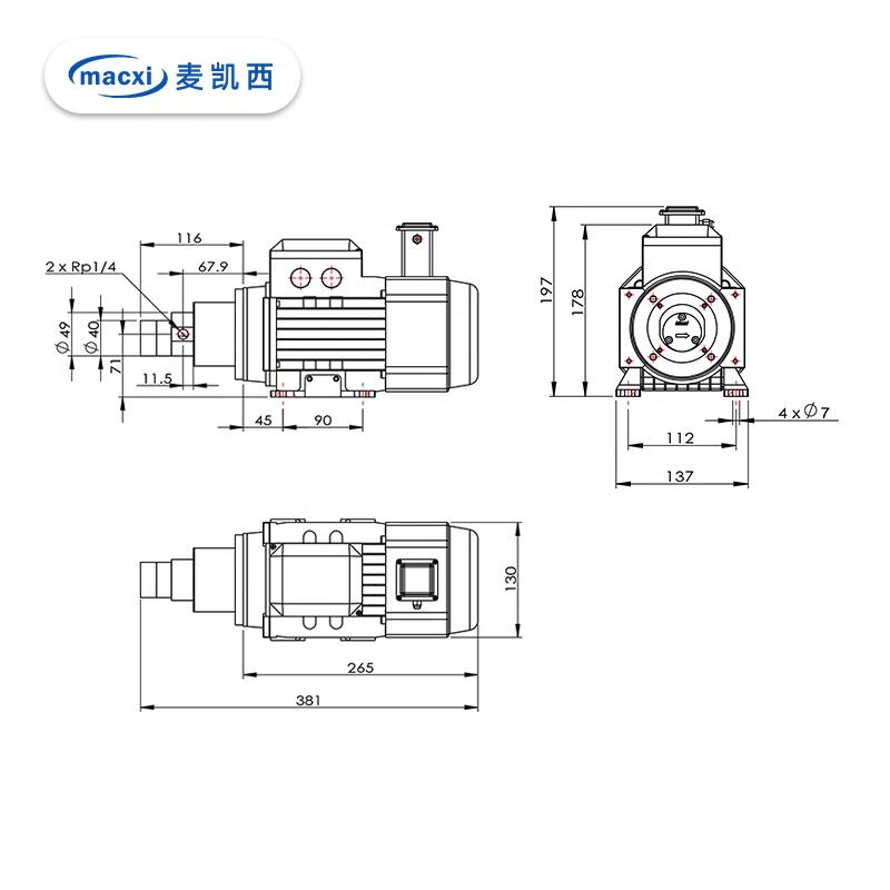 Food Grade Positive Displacement Filling Gear Pump with Smooth Liquid ...