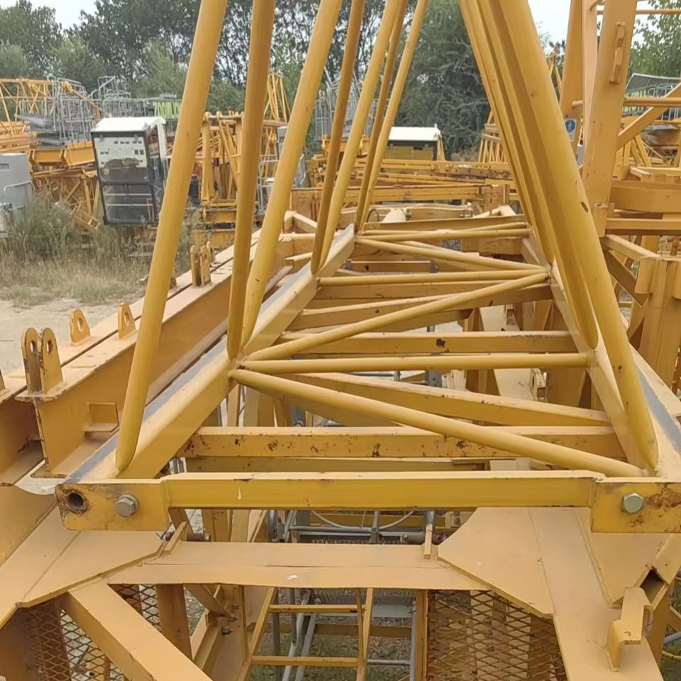 65m Boom Construction Tower Crane Zoomlion WA6515-10 Crane Tower 10 ...