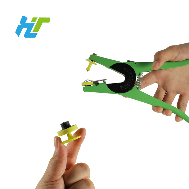 Heavy-Duty Alloy Applicator Tagger Green ISO FDX-B/HDX Ear Tags for ...