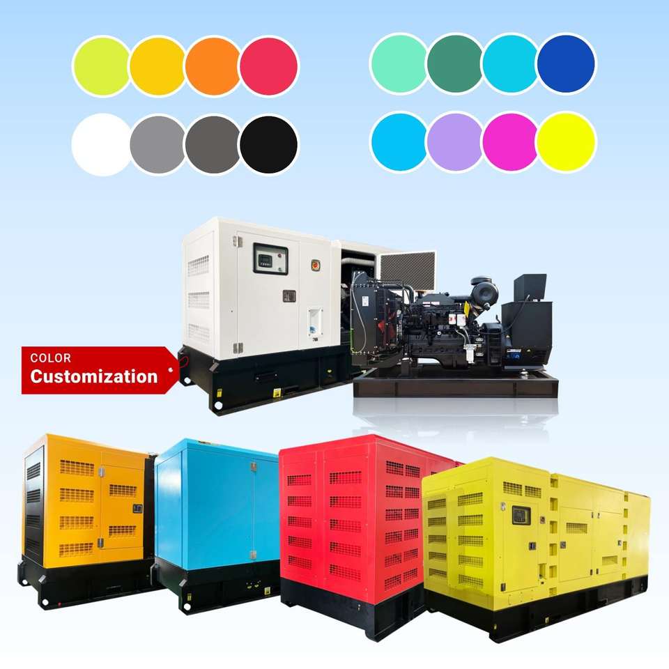 750kva 600kw Diesel Generator Silent Container Genset with ATS Auto ...