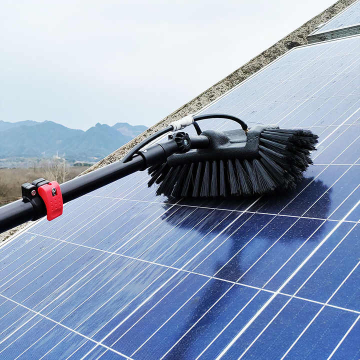 Zhenda Detachable Aluminum Telescopic Pole 5 Sided Brush Head| Alibaba.com
