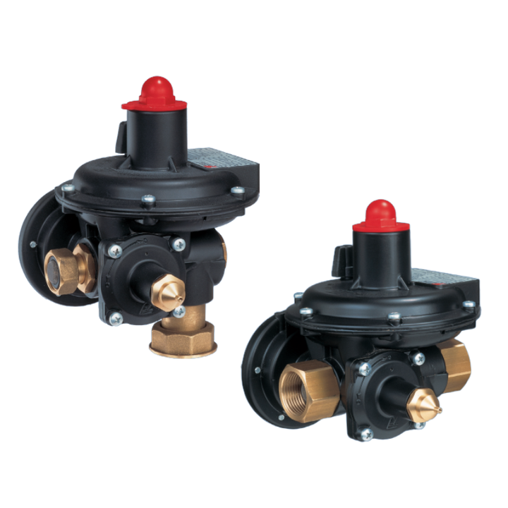 Emerson Tartarini R Series Two-Stage Spring-Loaded Pressure Regulators ...