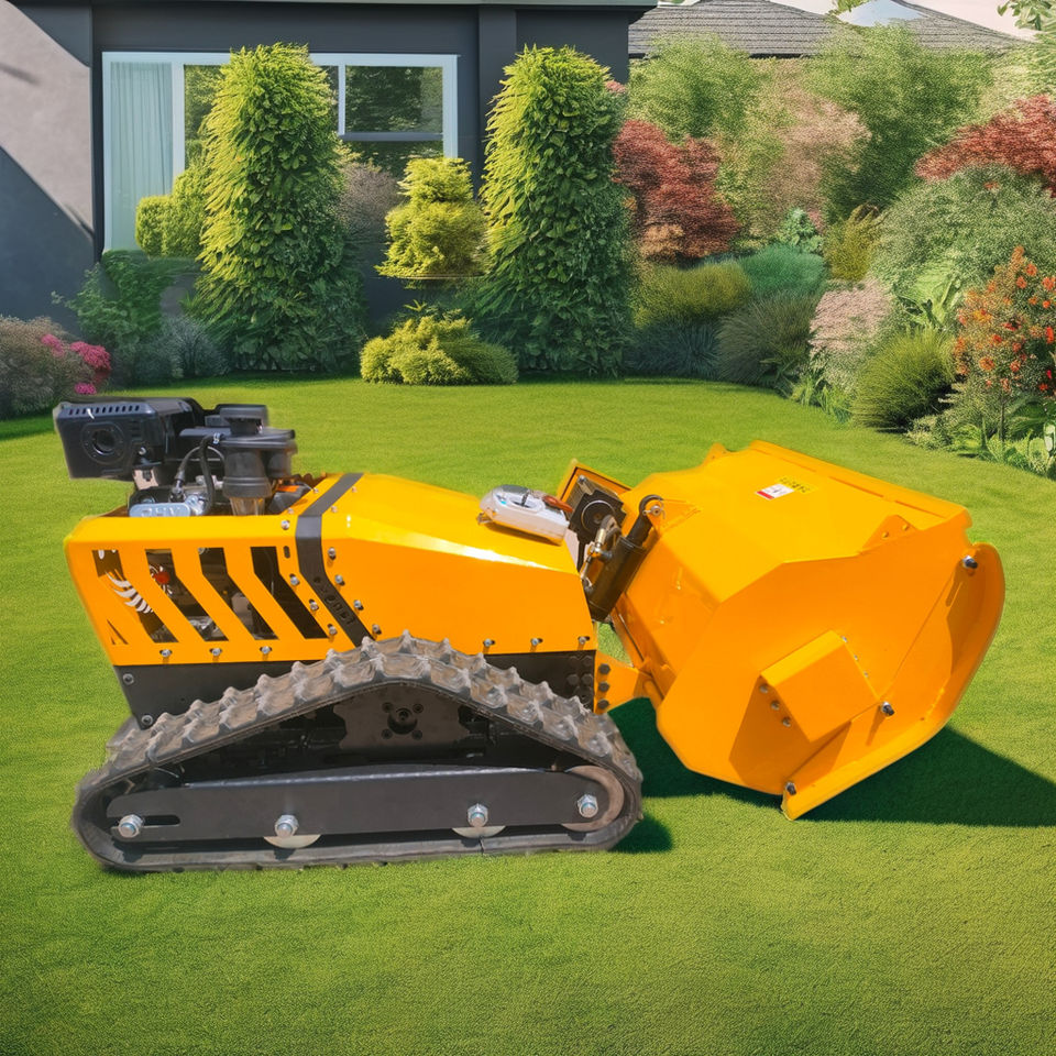 Wireless Remote Control Self Propelled 4-Stroke Zero Turn Mower Oil ...