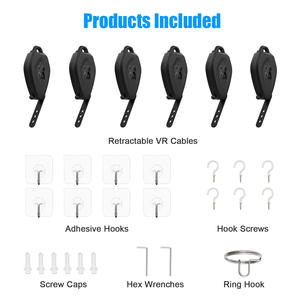 Retractable VR Cable Management System - 360° Rotation, Ceiling Pulley ...