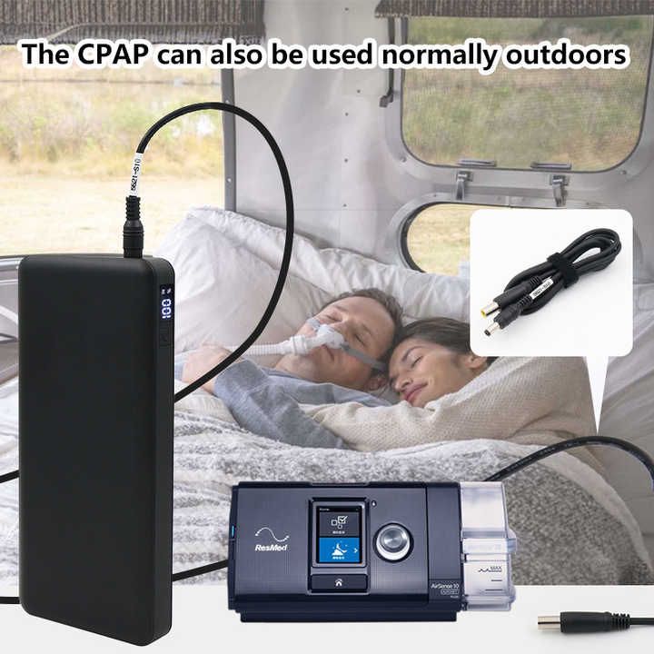 CPAP Battery Backup Power Supply 141Wh for ResMed AirSense 10 AutoSet ...