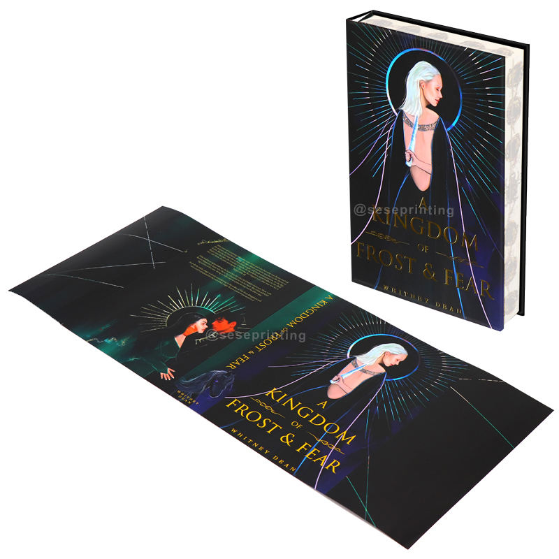 Custom Full Color Book Dust Jacket Covers Printing On Demand with ...