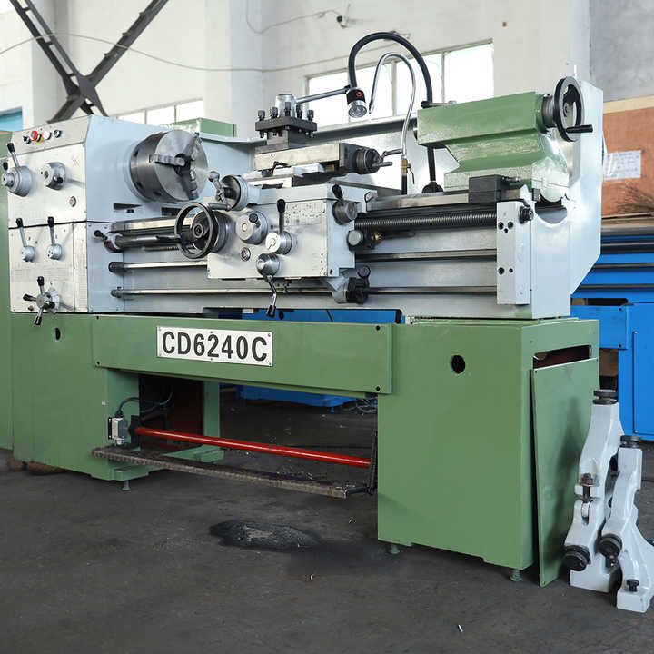Heavy Duty Manual Parallel Screw Cutting Lathe Torno CD6240C for Sale