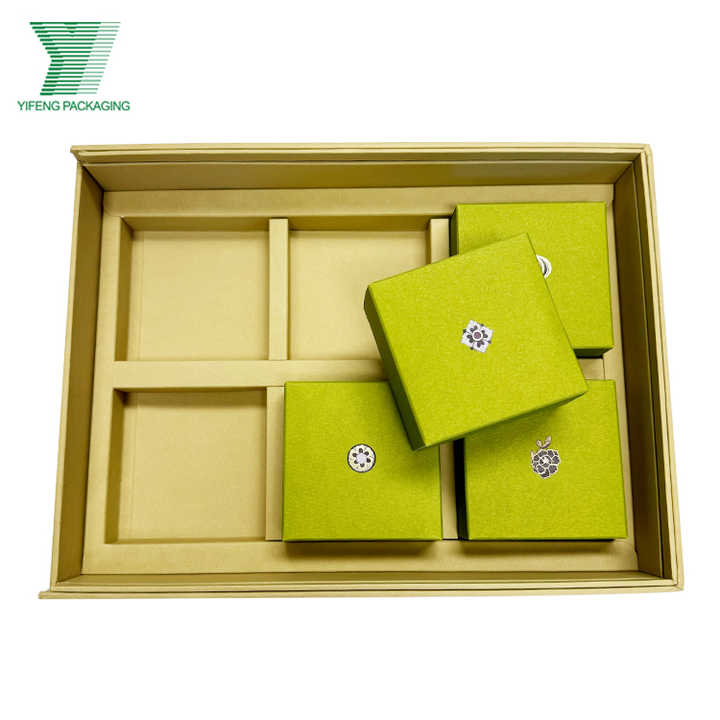 Custom Logo 6 Pack Moon Cake Gift Boxes Set Sweet Cookies Dessert ...