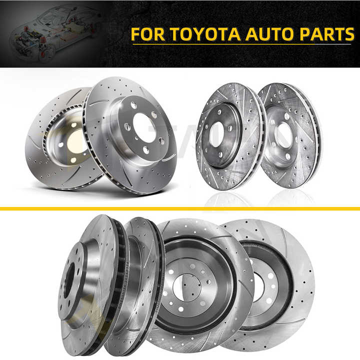 Auto Brake System Brake Disc Set for Toyota Hilux VIGO| Alibaba.com