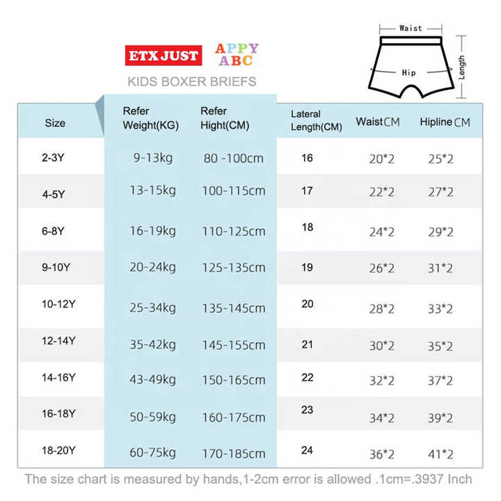 Wholesale Hot Sale 5-Pack Boys Boxers - Comfort Cotton Briefs