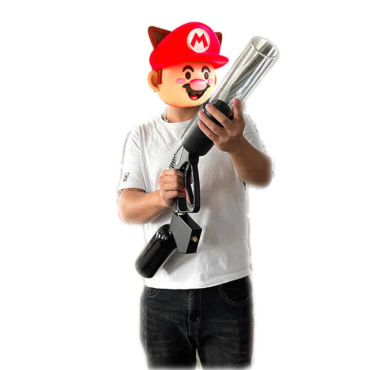 DE-02 Stage Fx Equipment - T Shirt Gun Ball Launcher Cannon