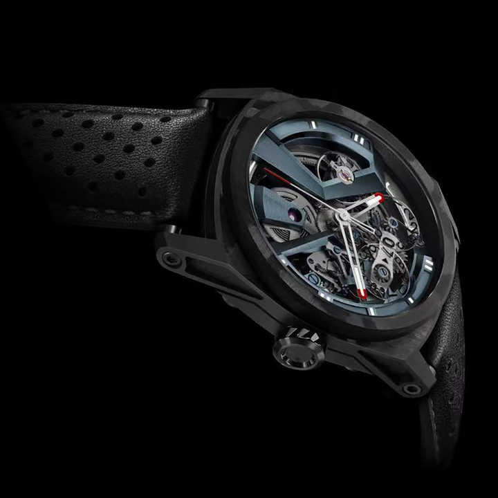 Men's Artist Series Skull Automatic Skeletonized Dial Watch