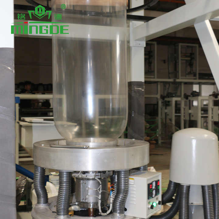 Rotating Die Blown Film Machine High Efficiency PE Plastic Film ...