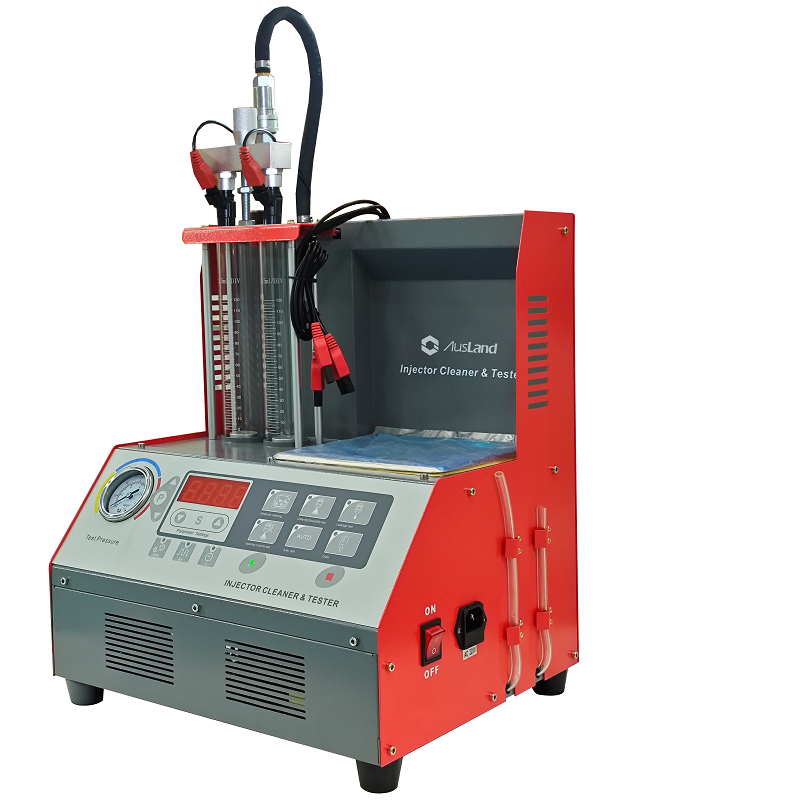 Ultrasonic Motorcycle Injector Cleaner Machine CNC200 2 Cylinders Fuel ...