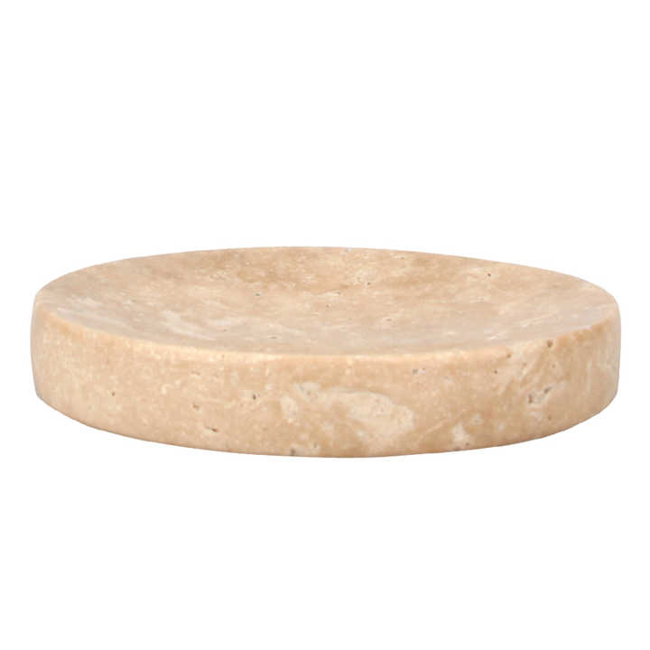 BSCI-Certified Custom Round Travertine Tray Bespoke Jewelry Tray ...
