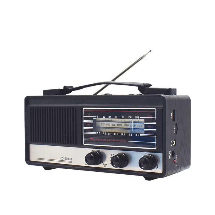 Cheap Vintage Retro Wooden FM AM SW 3 Band Desk Radio