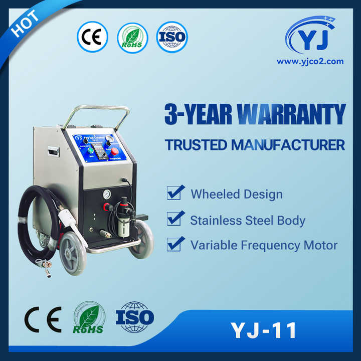 Electric Cold Jet Dry Ice Blaster for Automotive Detailing Mold ...