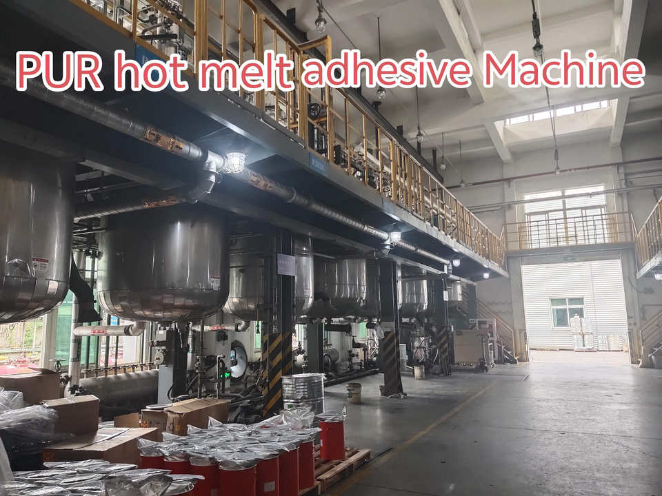 PUR Adhesive Hot Melt Line Vertical Stainless Steel Chemical Reactor ...
