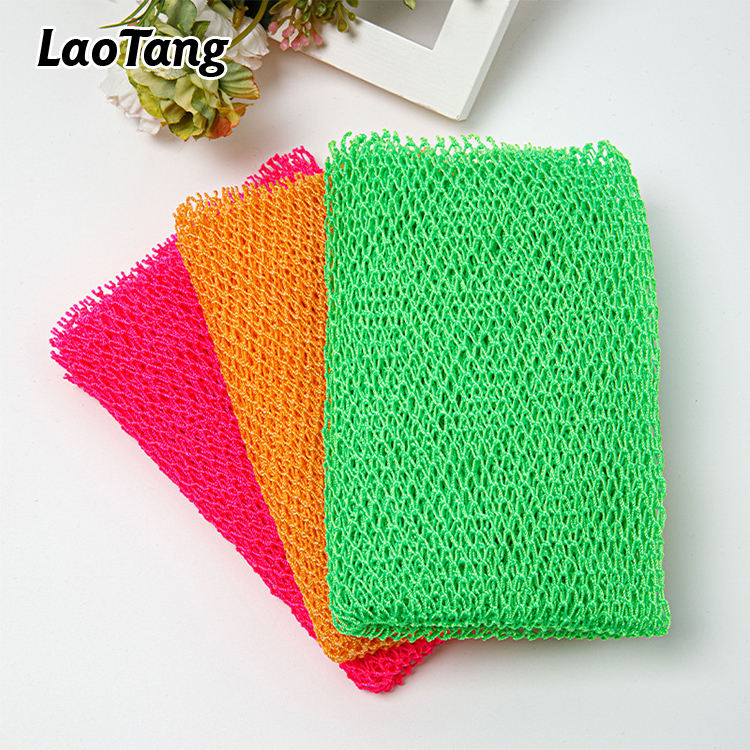 Wholesale Skin Exfoliating Back Long Nylon Mesh African Body Net ...
