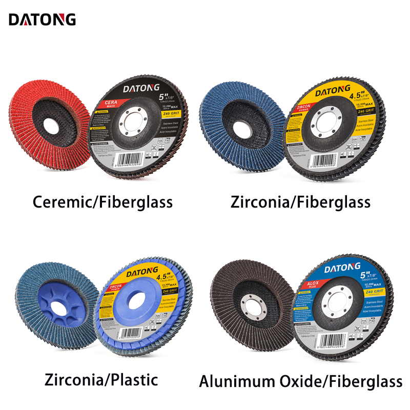 Datong Factory Abrasive Sandpaper 5 Inch 6 Hole Grit 100 Round Ceramic ...