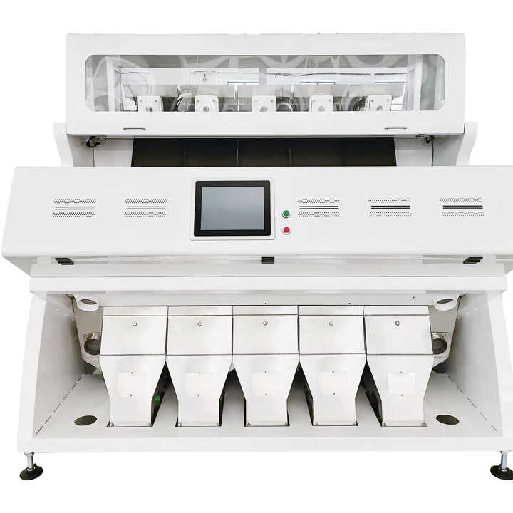 5 Chutes CCD Camera Color Sorter for Grain Separation