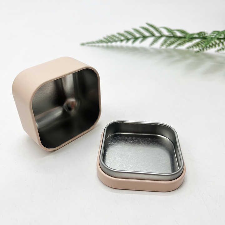 Custom Printed square Metal Packaging Tin Can Box Container for Tea ...
