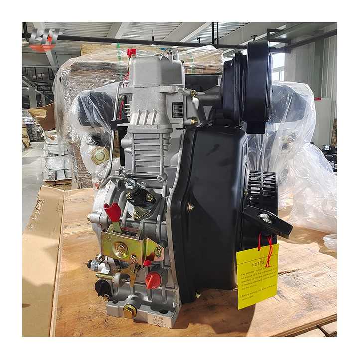 195F 6.5HP Air-Cooled Vertical Shaft Diesel Engine - 1 Year Warranty