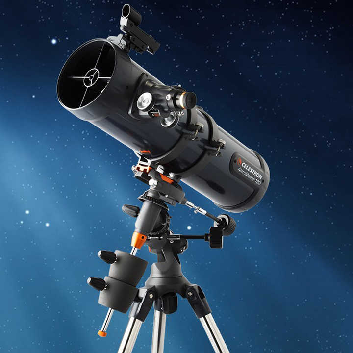 Celestron AstroMaster 130 EQ Newtonian Reflector Telescope - 1000X ...
