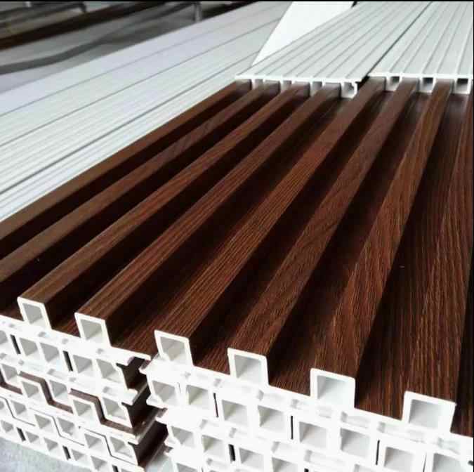 Modern PVC Marble Slat Fluted Wall Panels Industrial Waterproof WPC ...