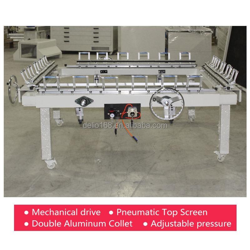1215 Mechanically Screen Printing Mesh Stretching Machine for Screen ...