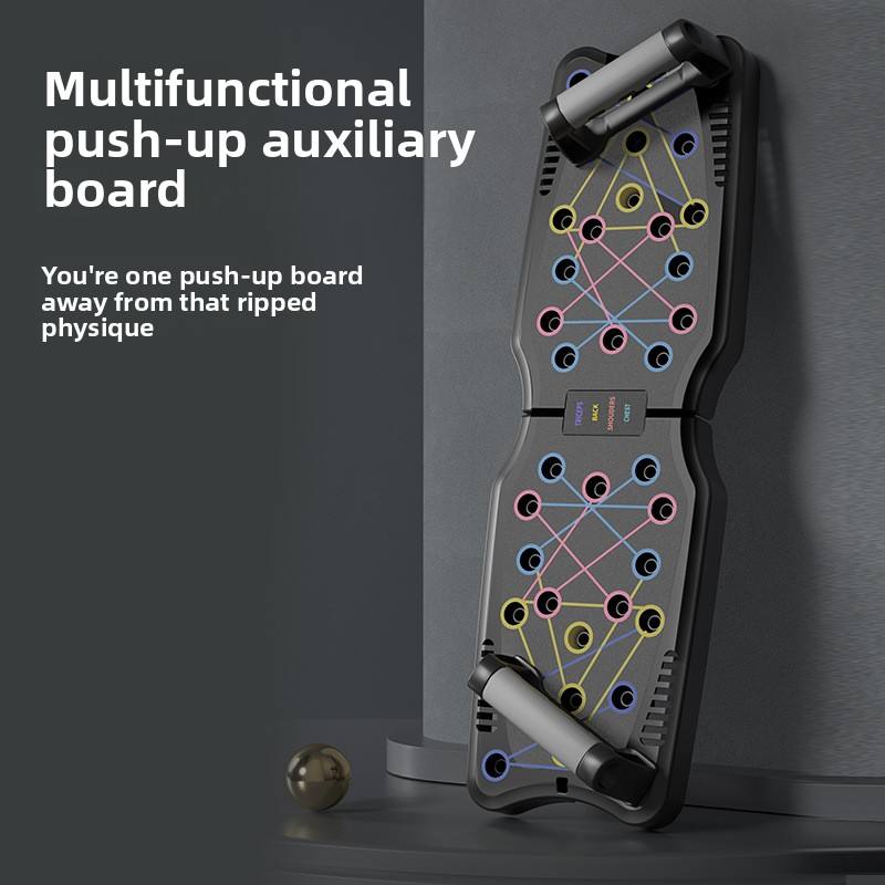 Multi-function Foldable Push-up Bench & Plank Training Assistant Stand ...