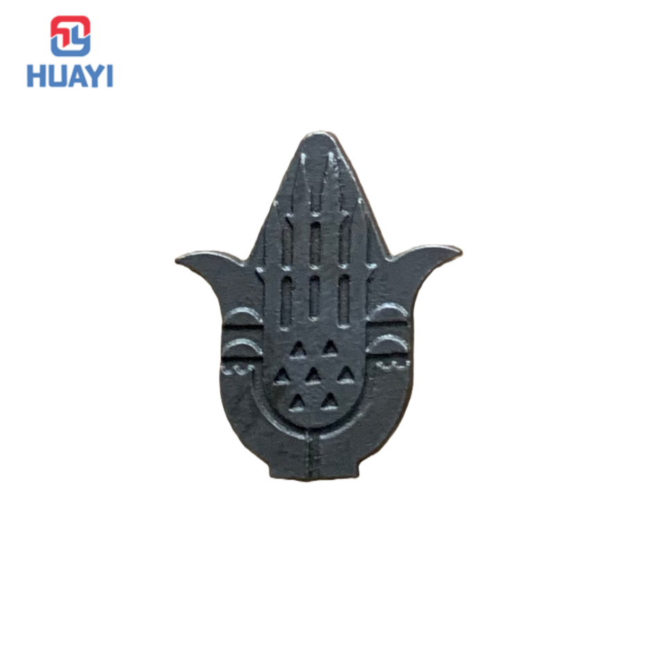 Huayi Beautiful Cast Low Carbon Steel & Iron Modern Lily Pattern Leaves ...