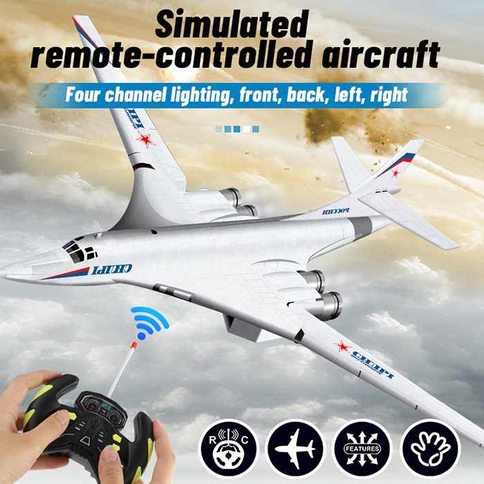 Blackjack Tupolev Tu-160 EPP Foam RC Plane - Fun & Skill